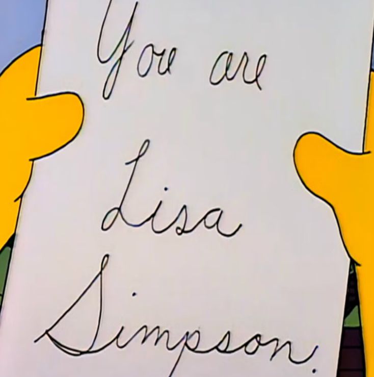 Lisa Simpson: Then and Now – Jonah's Books & Rants